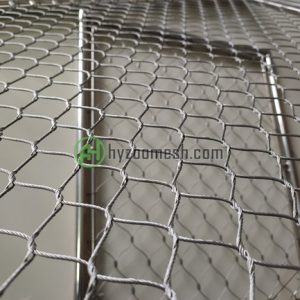 AVIARY MESH-stainless steel aviary mesh, zoo bird aviary netting supplier